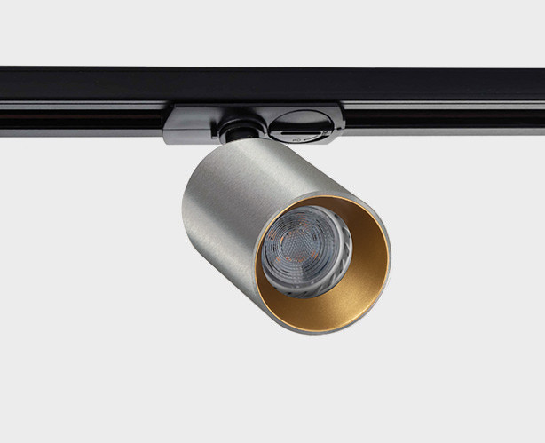 DANNY TR alu + Ring Danny gold светильник трековый купить в компании ...